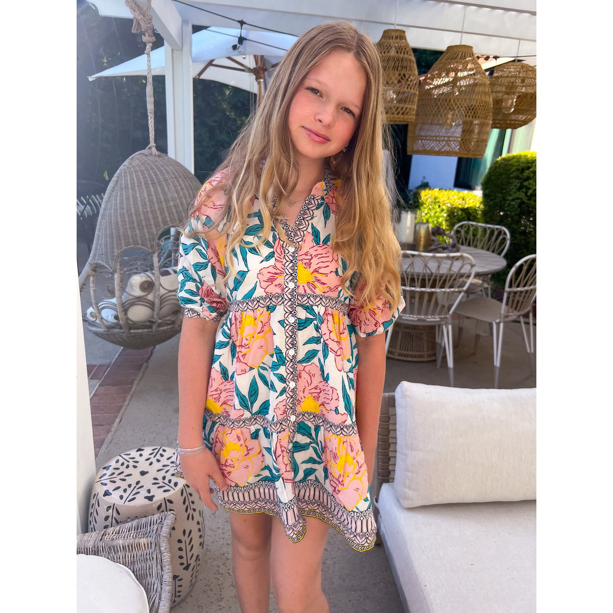 BELL by Alicia Bell block printed dress | BELL by alicia bell